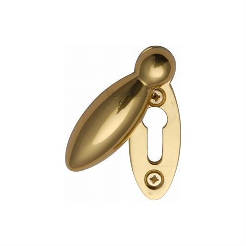 Standard Covered Key Escutcheon Oval - Locks and Fittings